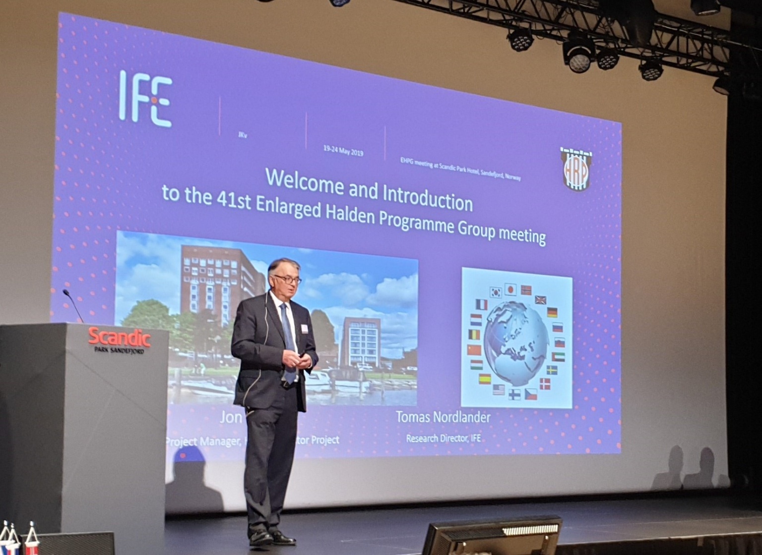 Nuclear safety. Continued international support to the OECD Halden ...