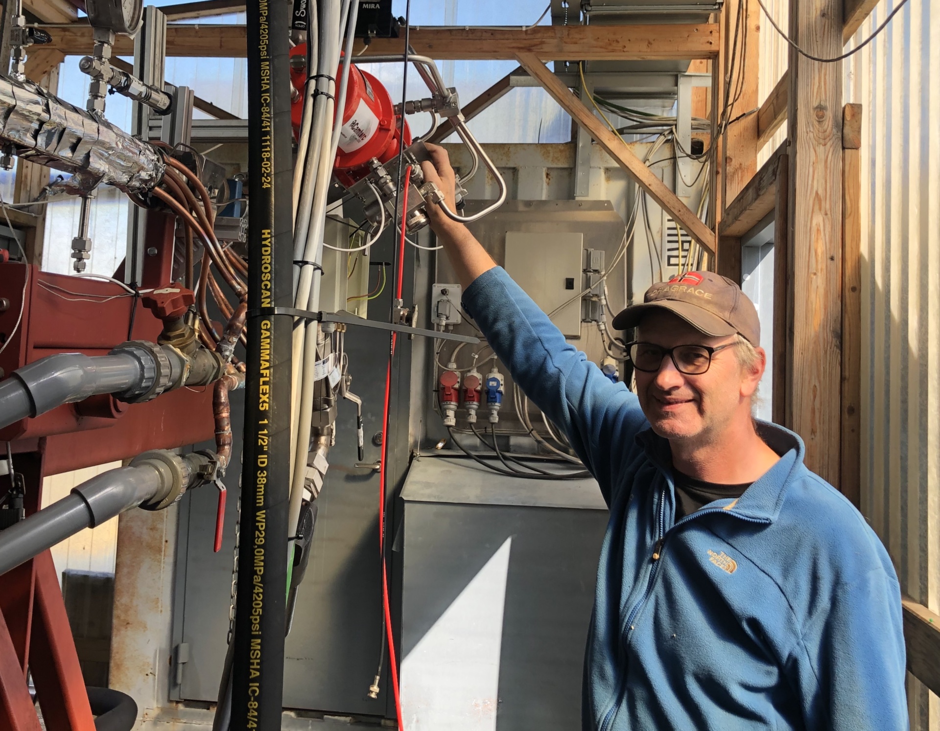 IFE åpner ny CO2-loop for å gjøre transport av CO2 sikrere. - IFE