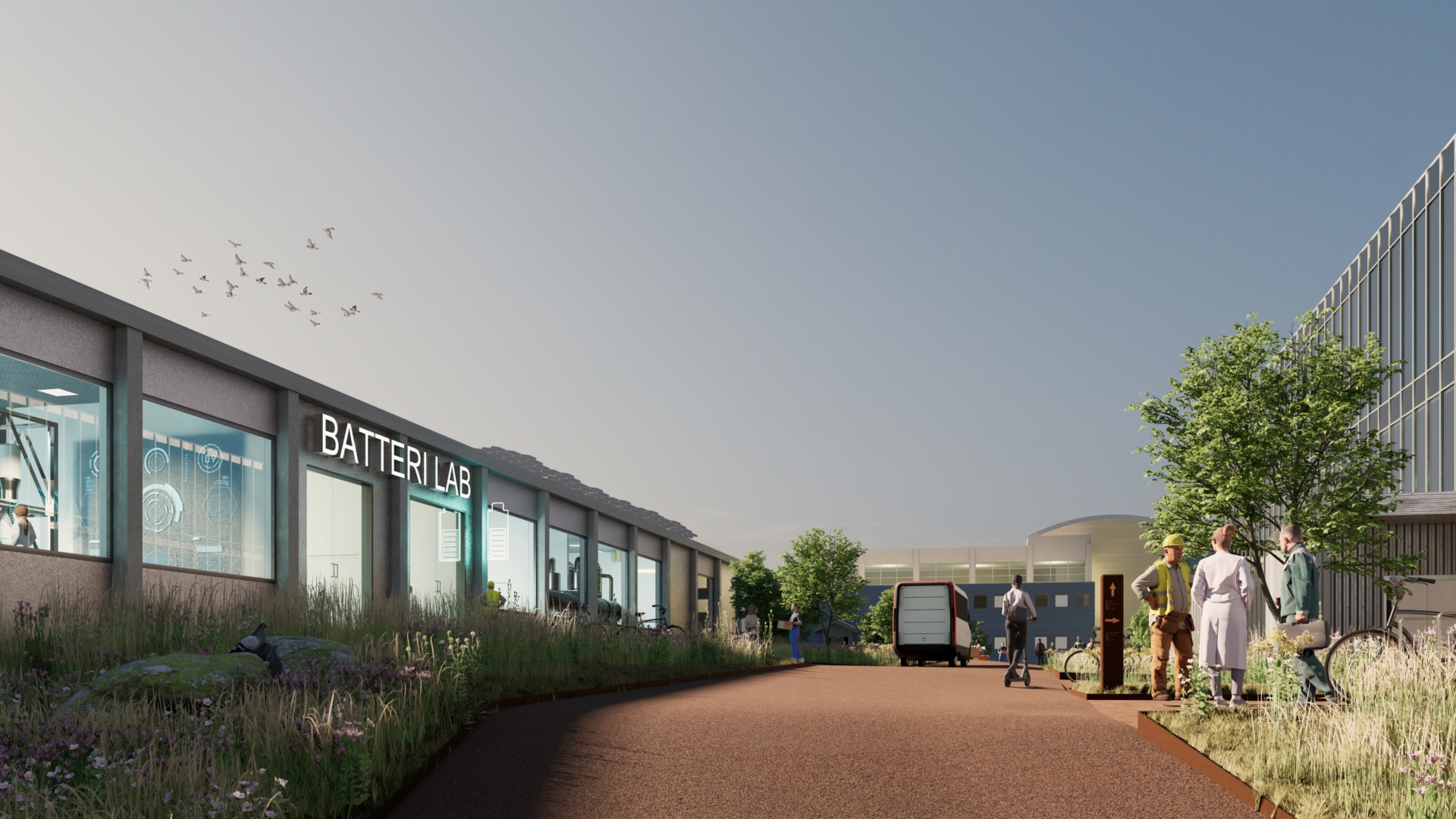 IFE Battery laboratories - prototype line - IFE