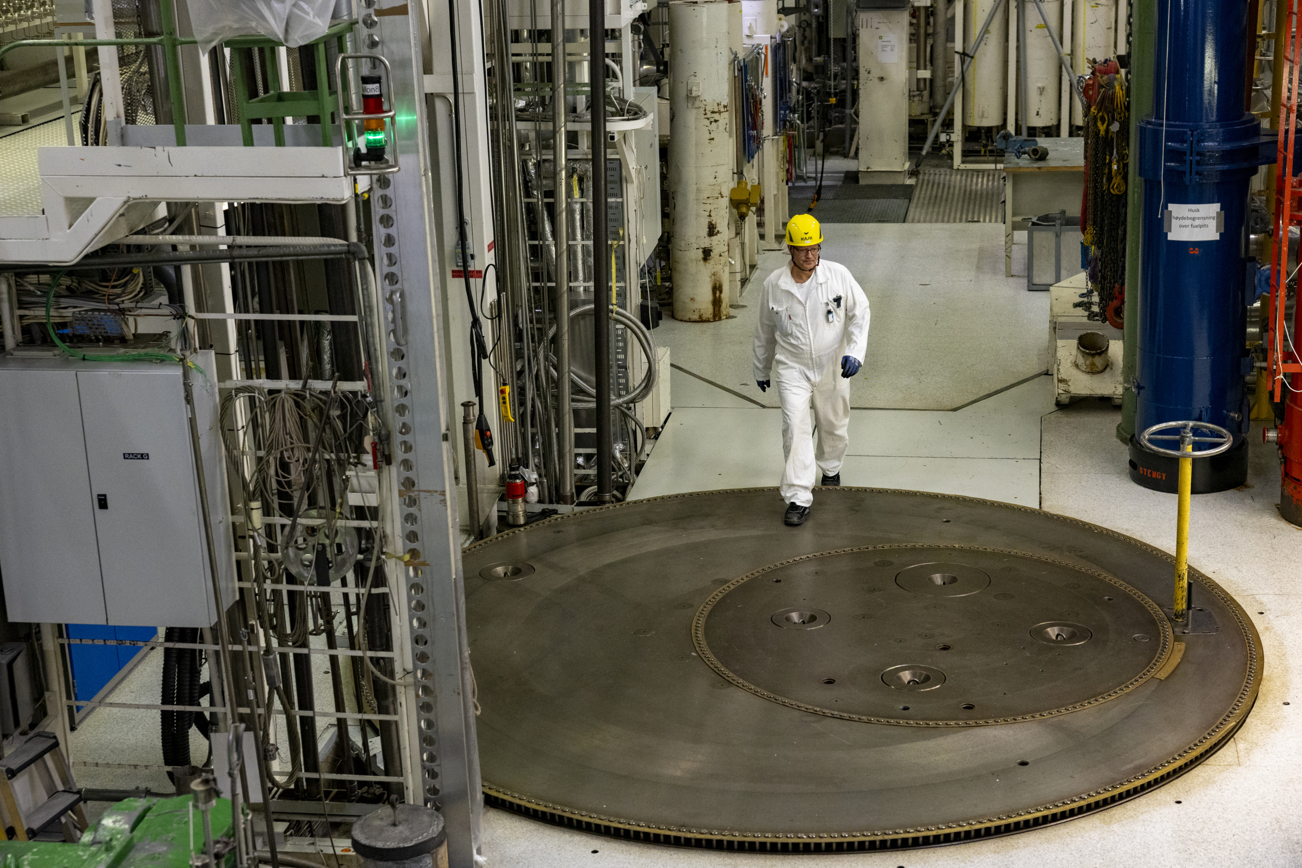 Pressemelding: Materialslitasje i brenselslager ved atomanlegget i ...